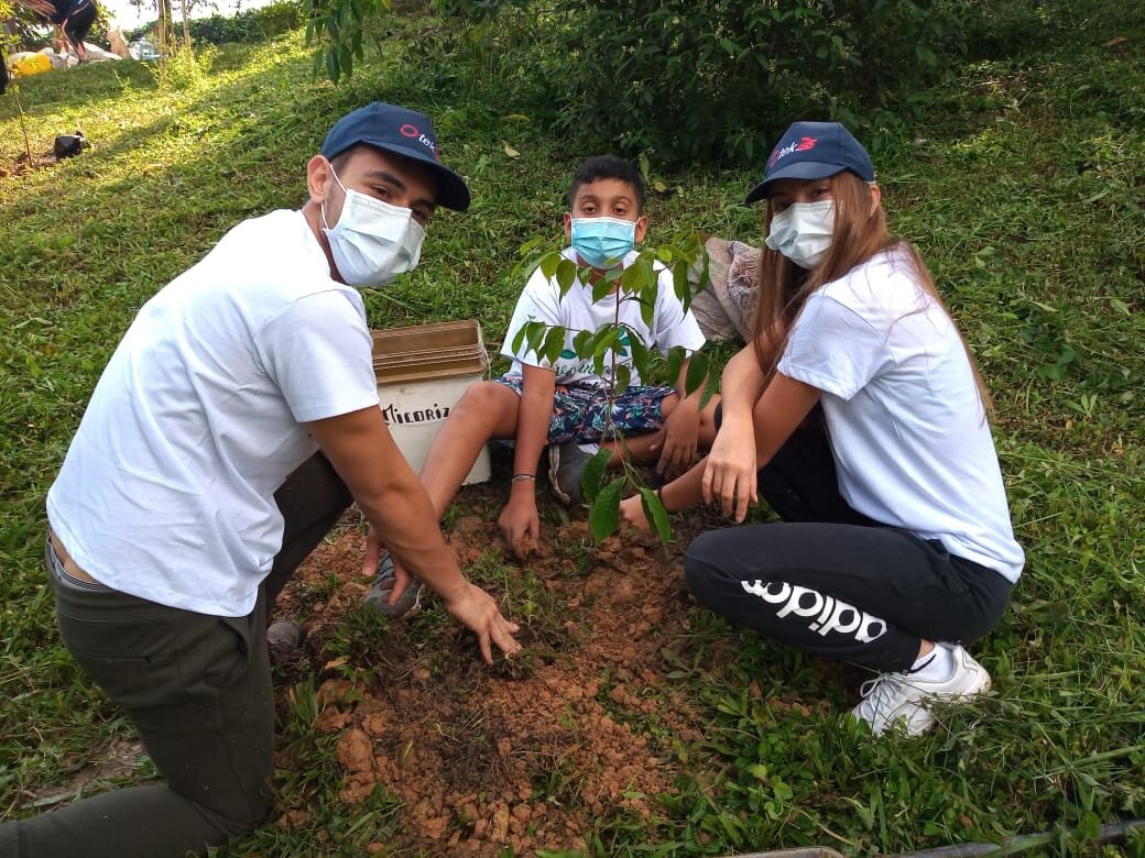 Jornada de restauración ecológica en el Parque Lineal Ambiental La ...